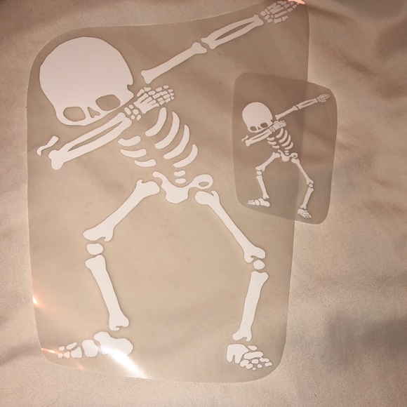 Accessories | Dabbing Dab Skeleton Heat Transfer Sticker Patch | Poshmark